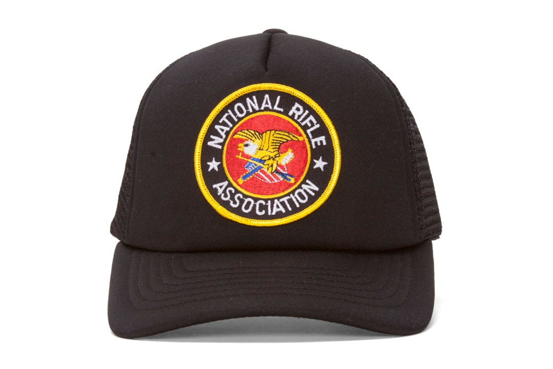 National Rifle Association NRA Black Military Trucker Hat - Etsy