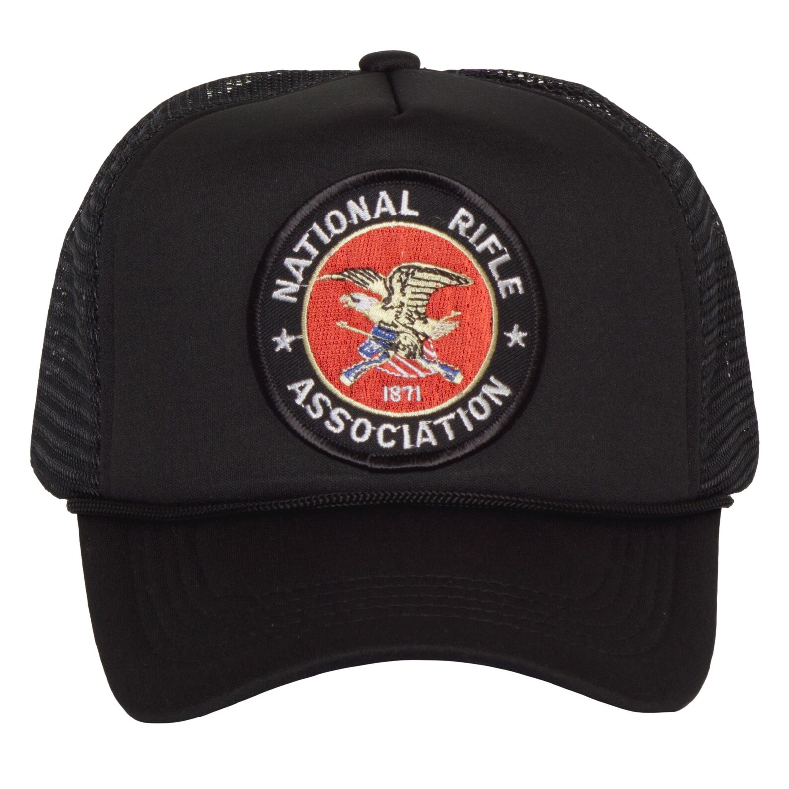 Men's National Rifle Association NRA Logo 1871 Black Trucker Hat - Etsy