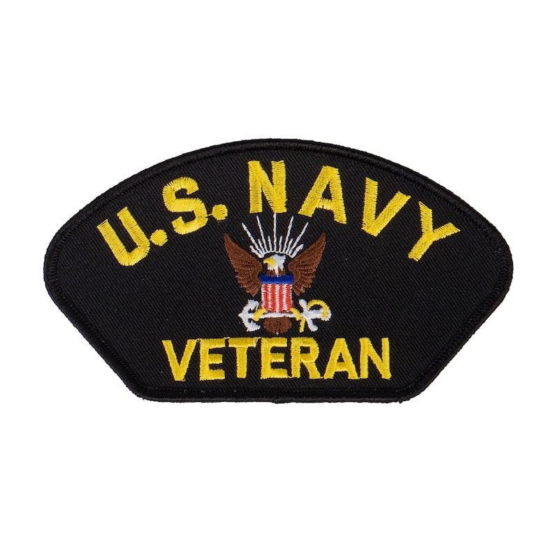Navy Eagles Iron on Patch - Etsy