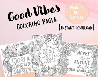 Pictures to Colour in 3. 62 Different Pages to Download and - Etsy
