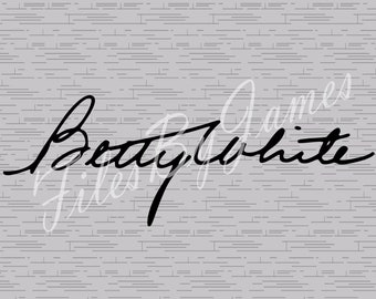 Alphabet Cursive Letters Chart SVG File for Cricut, Silhouette ABC ...