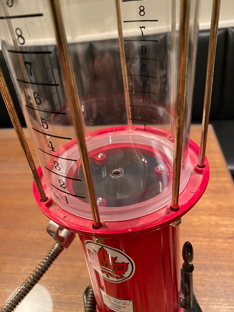 Vintage Supertest circa 1920s Replica Gas Pump Liquor - Etsy