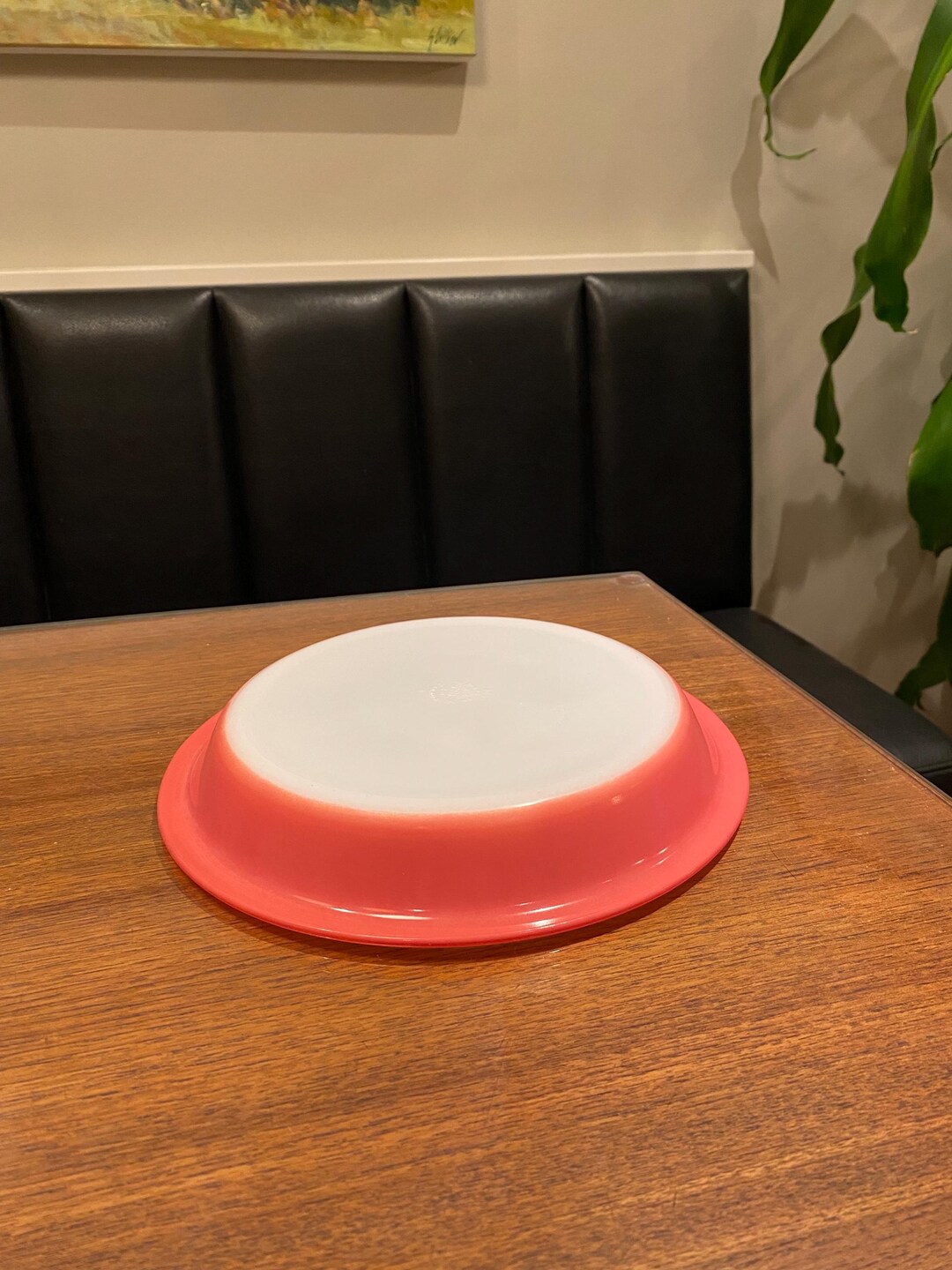 Vintage MCM Pyrex Ovenware Flamingo Pink Pie Plate Dish 209 / Mint ...