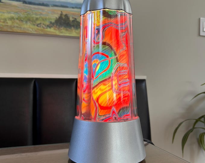 Vintage 14” Rotating Motion Lamp Rotating Retro Lamp Vintage Rotating ...