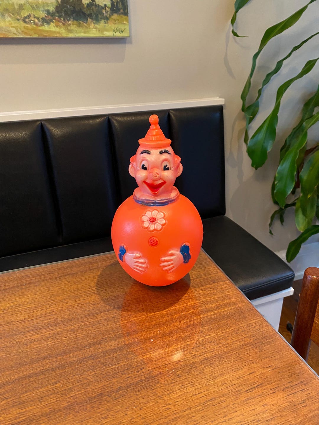 Vintage Roly Poly Clown Toy by Regal Toys Canada 1960/ Vintage Roly ...