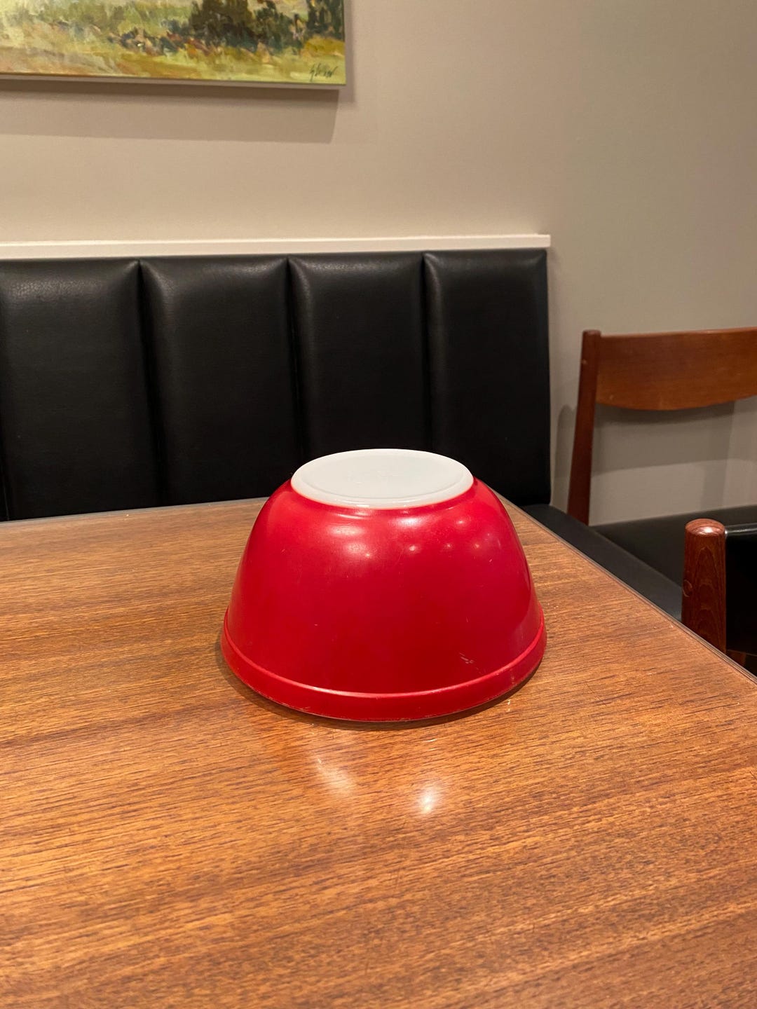 Vintage Red 402 Pyrex Nesting Bowl / Vintage Red 402 Pyrex Bowl / Red ...