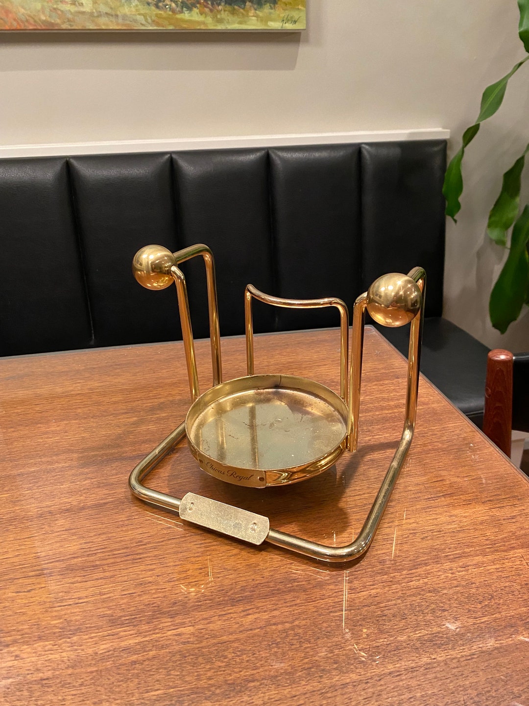 Chivas Regal Chrome Bottle Cradle, Swing, Drink Pourer/ Half Gallon ...