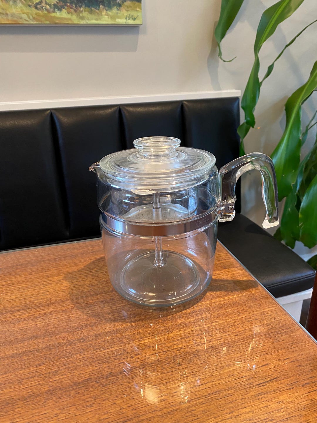 Vintage PYREX Flameware 9 Cup Glass Coffee Pot Percolator 7759-complete ...