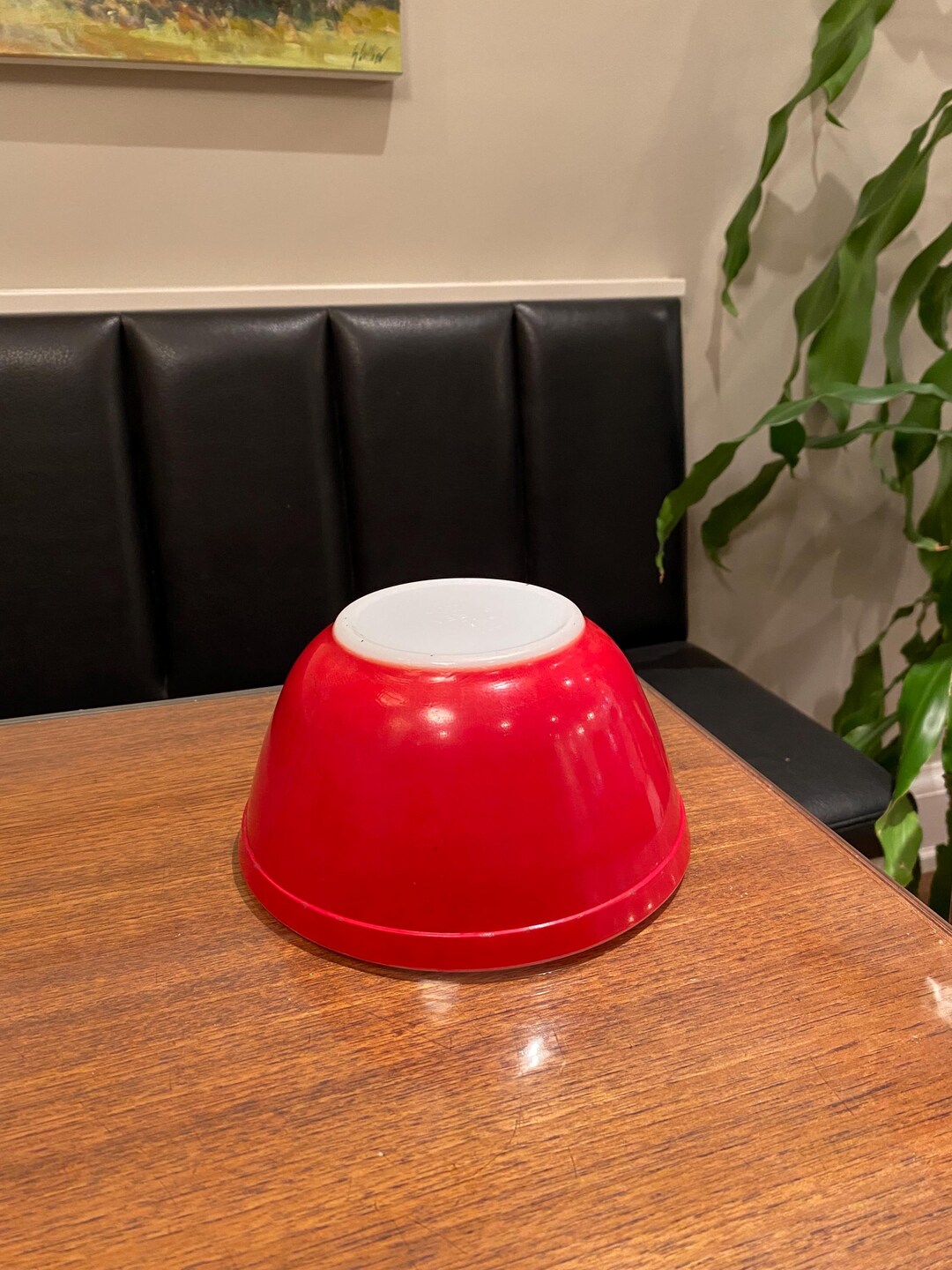 Vintage Red 402 Pyrex Nesting Bowl / Vintage Red 402 Pyrex Bowl / Red ...