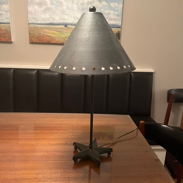 Metal Cut Out Lamp - Etsy