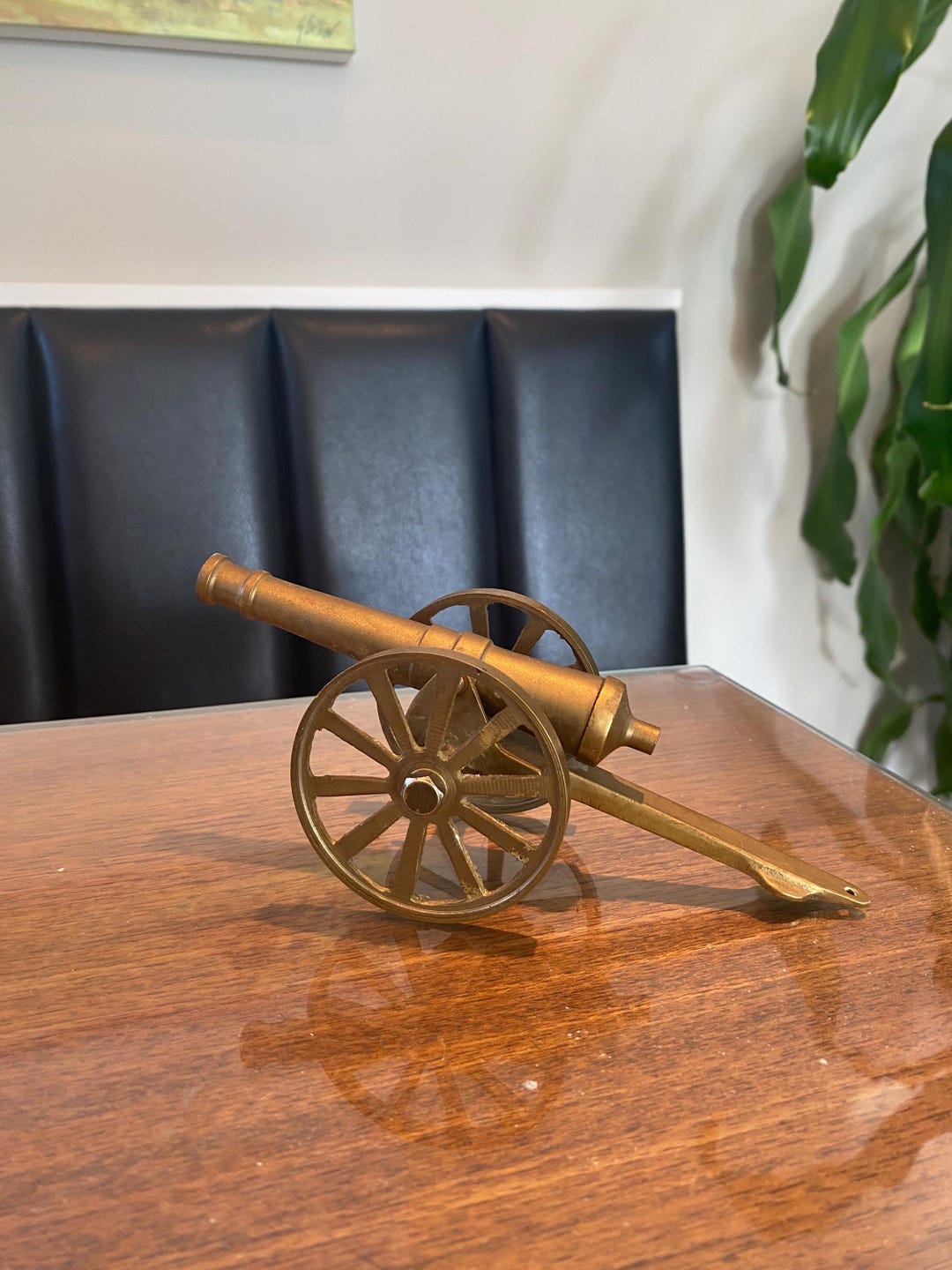 Vintage Brass Cannon 5.25 Inch Barrel / Vintage Brass Cannon / Vintage ...