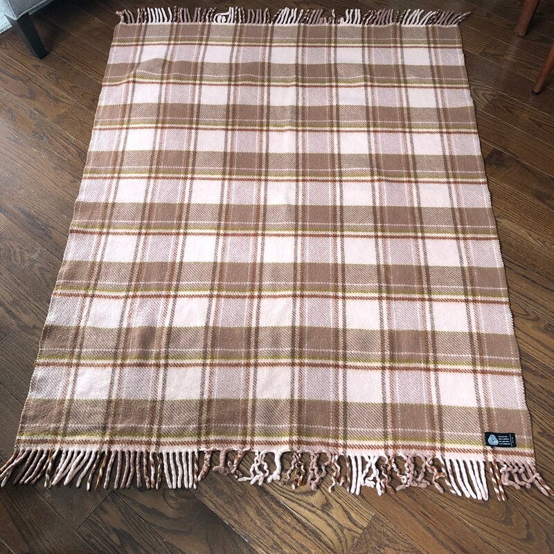 Wool Plaid Blanket - Etsy