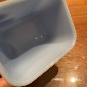 Vintage Pyrex Delphite 501 and 502 Blue Canada Made Refrigerator Dishes ...