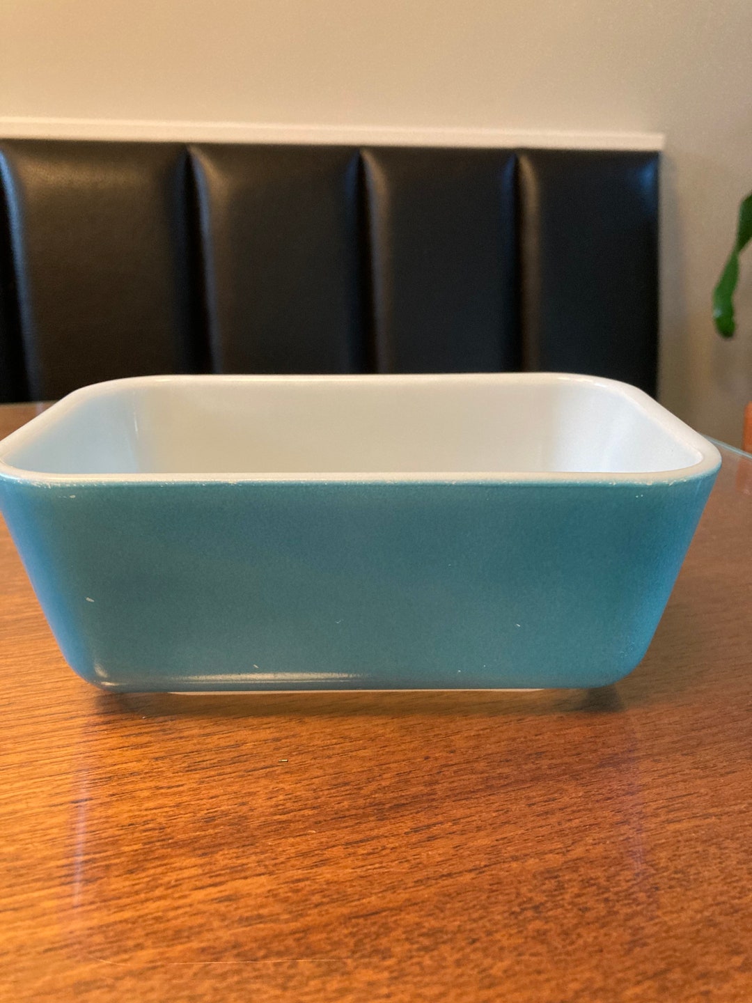Vintage PYREX Blue Turquoise Refrigerator Dish 502B No Lid. - Etsy