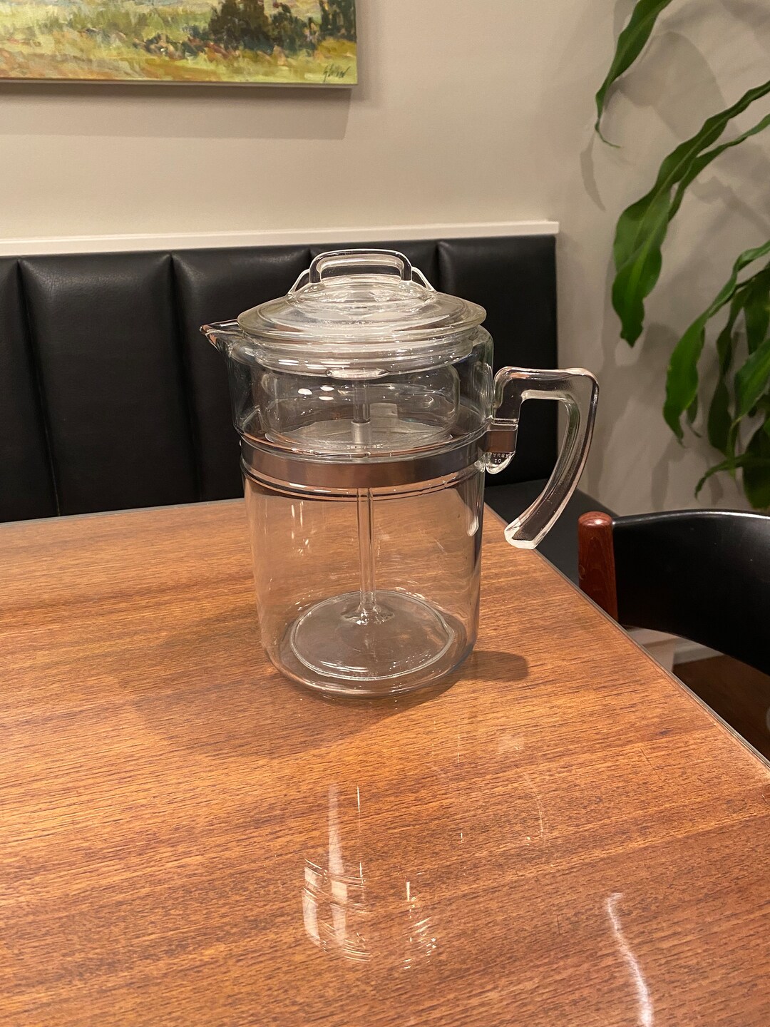 Vintage PYREX Flameware 9 Cup Glass Coffee Pot Percolator Complete - Etsy