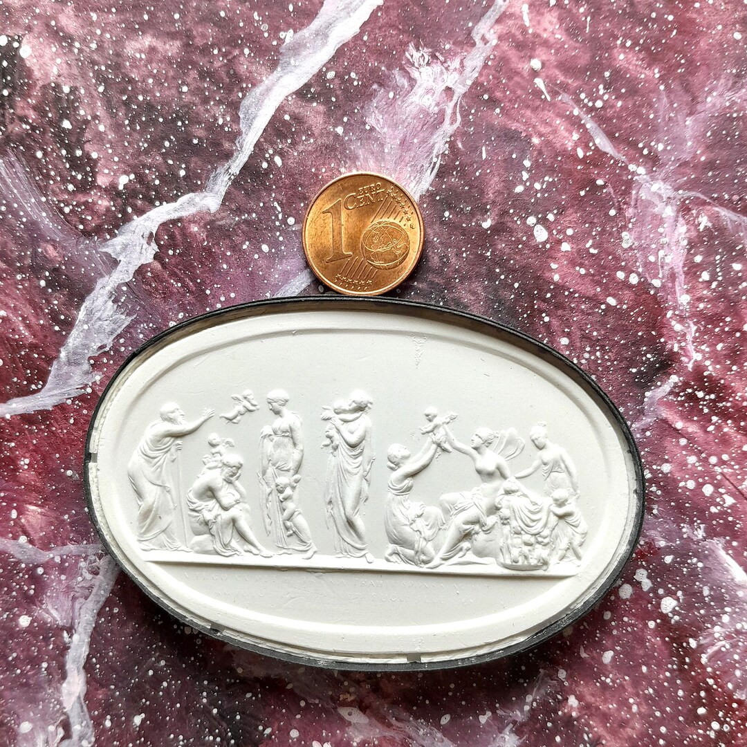 P174 Amors Life Intaglio Cameo Plaster Cast From the Collection - Etsy