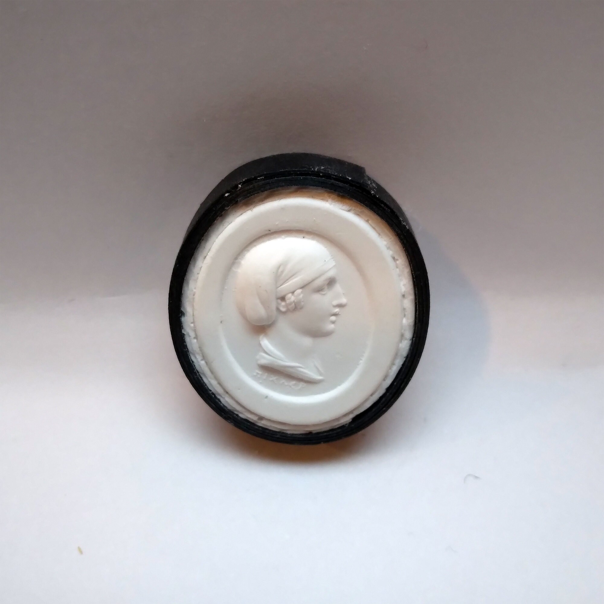 Art Objects P287 Lasto Cameo Plaster Cast Intaglio Art & Collectibles ...