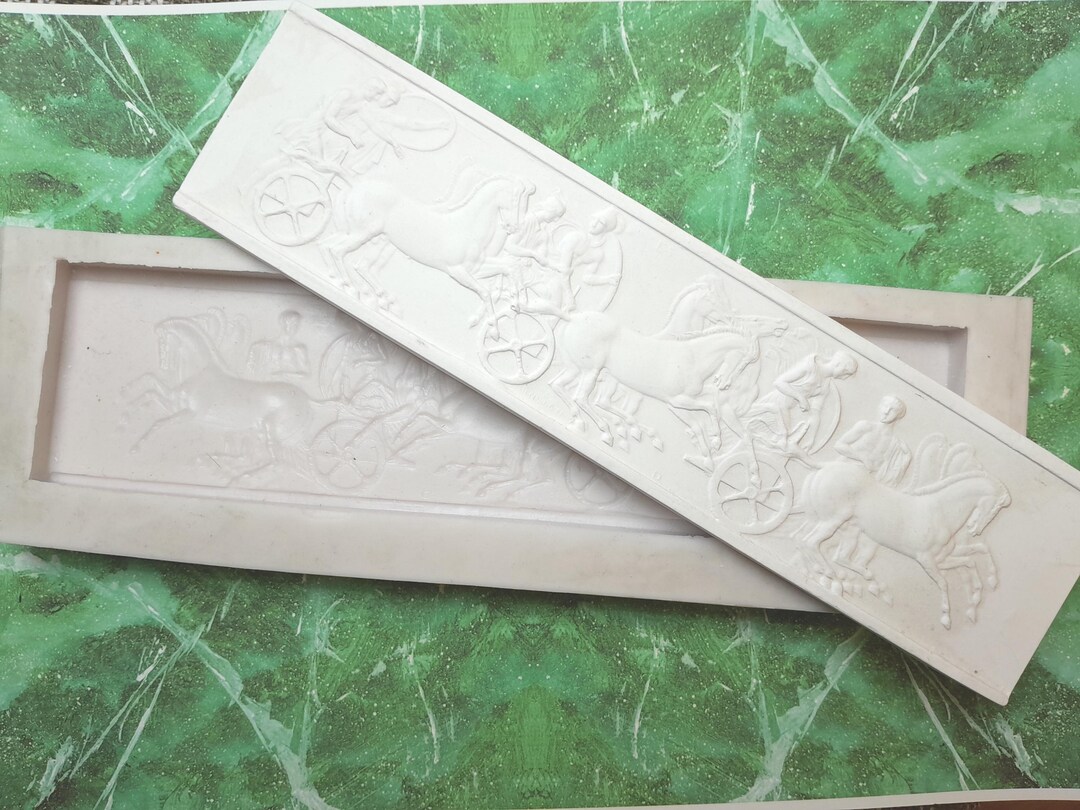 Silicone Mold Intaglio Gem Cameo Casting Mold Parthenon Frieze ...