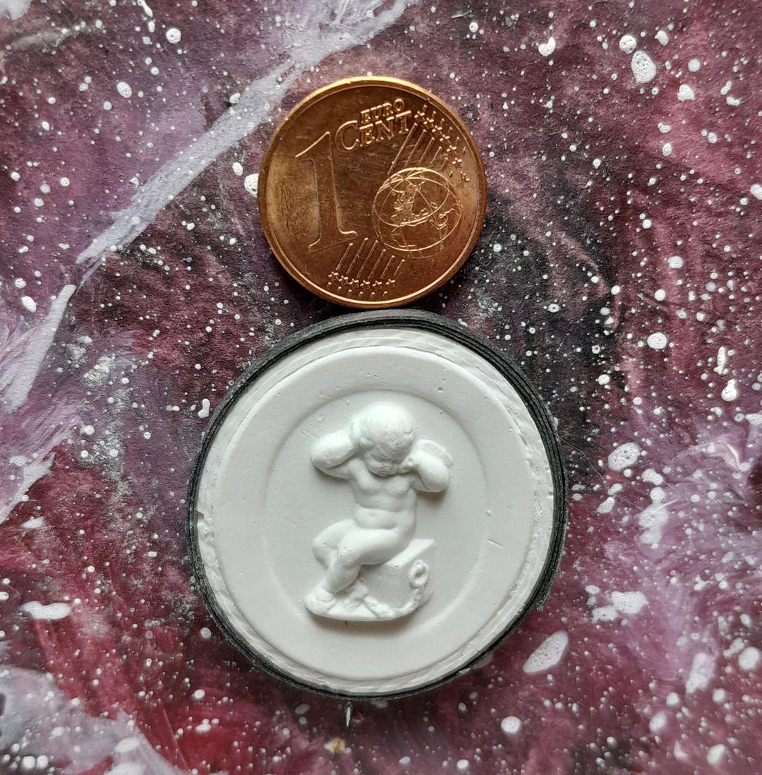 P309 Putto Cameo Plaster Cast Intaglio Reproduction From the Liberotti ...