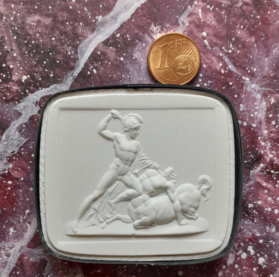 P245 Theseus Intaglio Cameo Plaster Cast From the Liberotti Collection ...