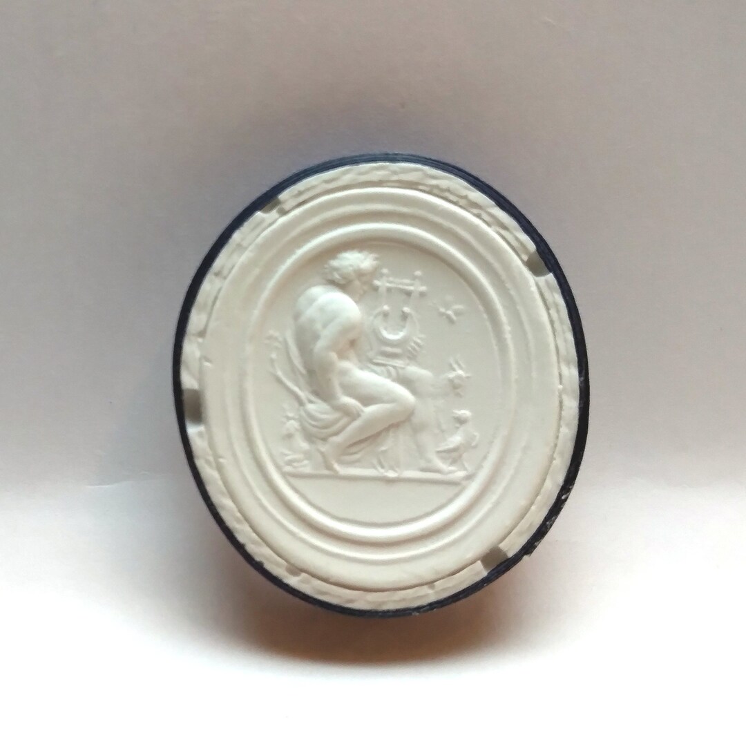 P263 Orpheus Cameo Plaster Cast Intaglio Reproduction From the 1836 ...