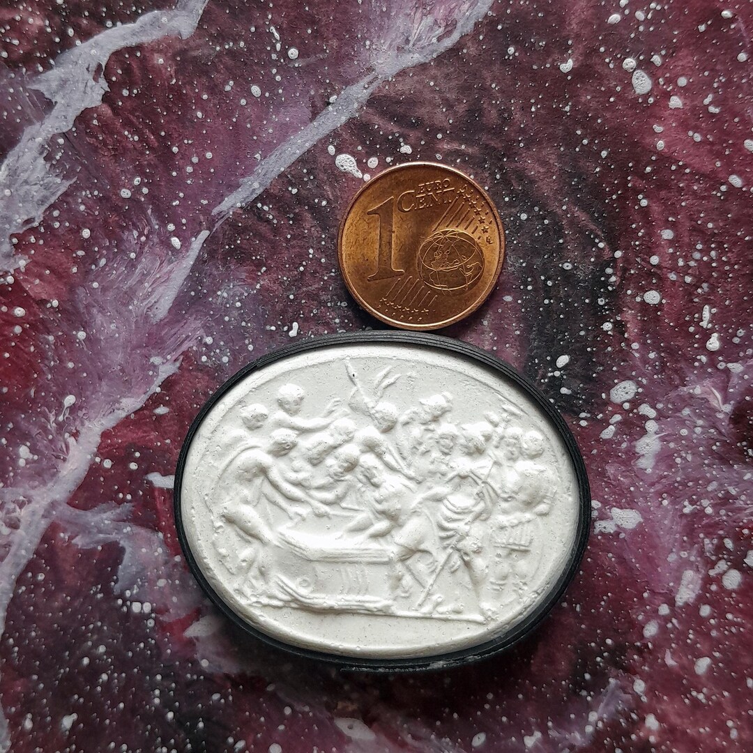 P59 Entombment Intaglio Cameo Plaster Cast From the Collection - Etsy