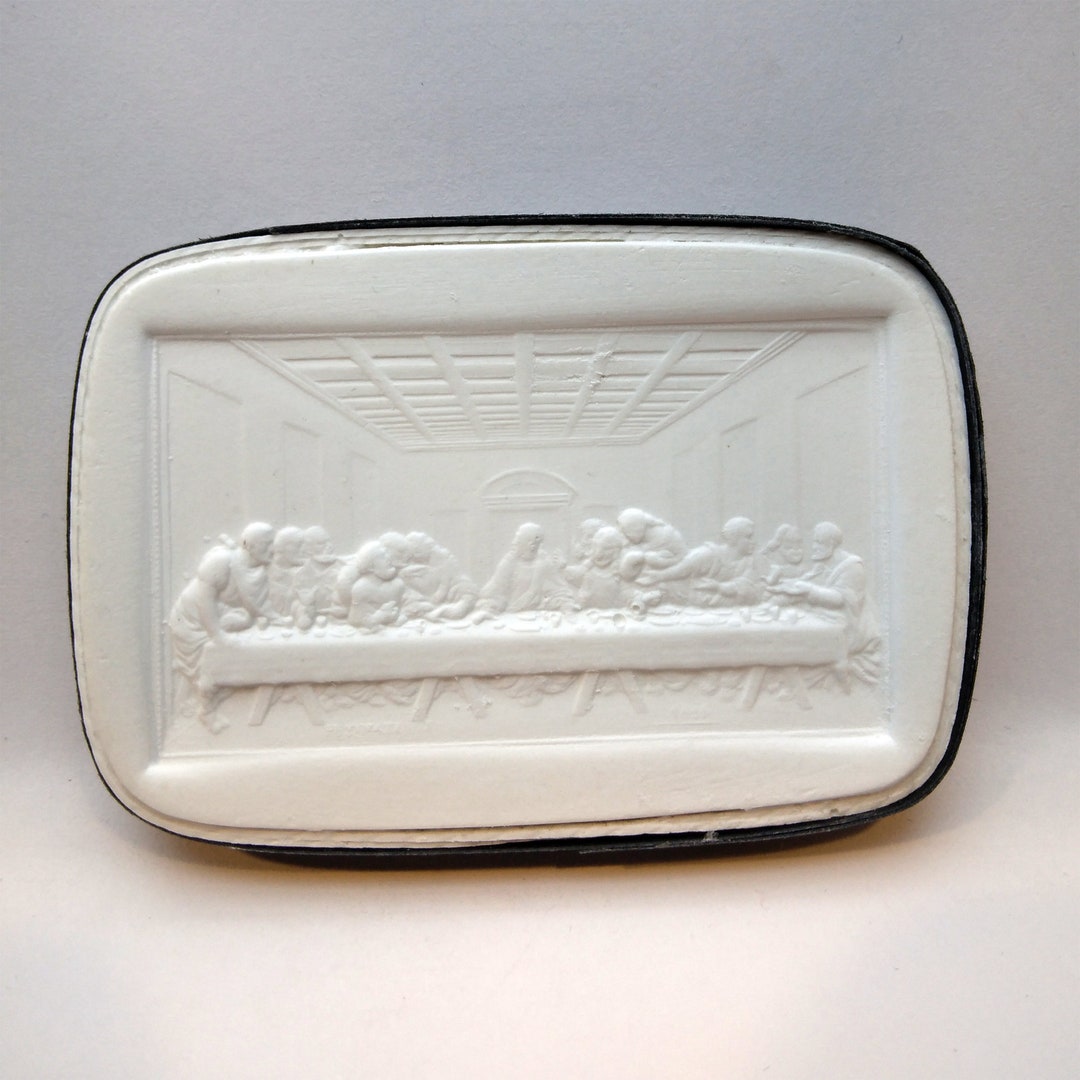 P301 Last Supper Cameo Plaster Cast Intaglio - Etsy