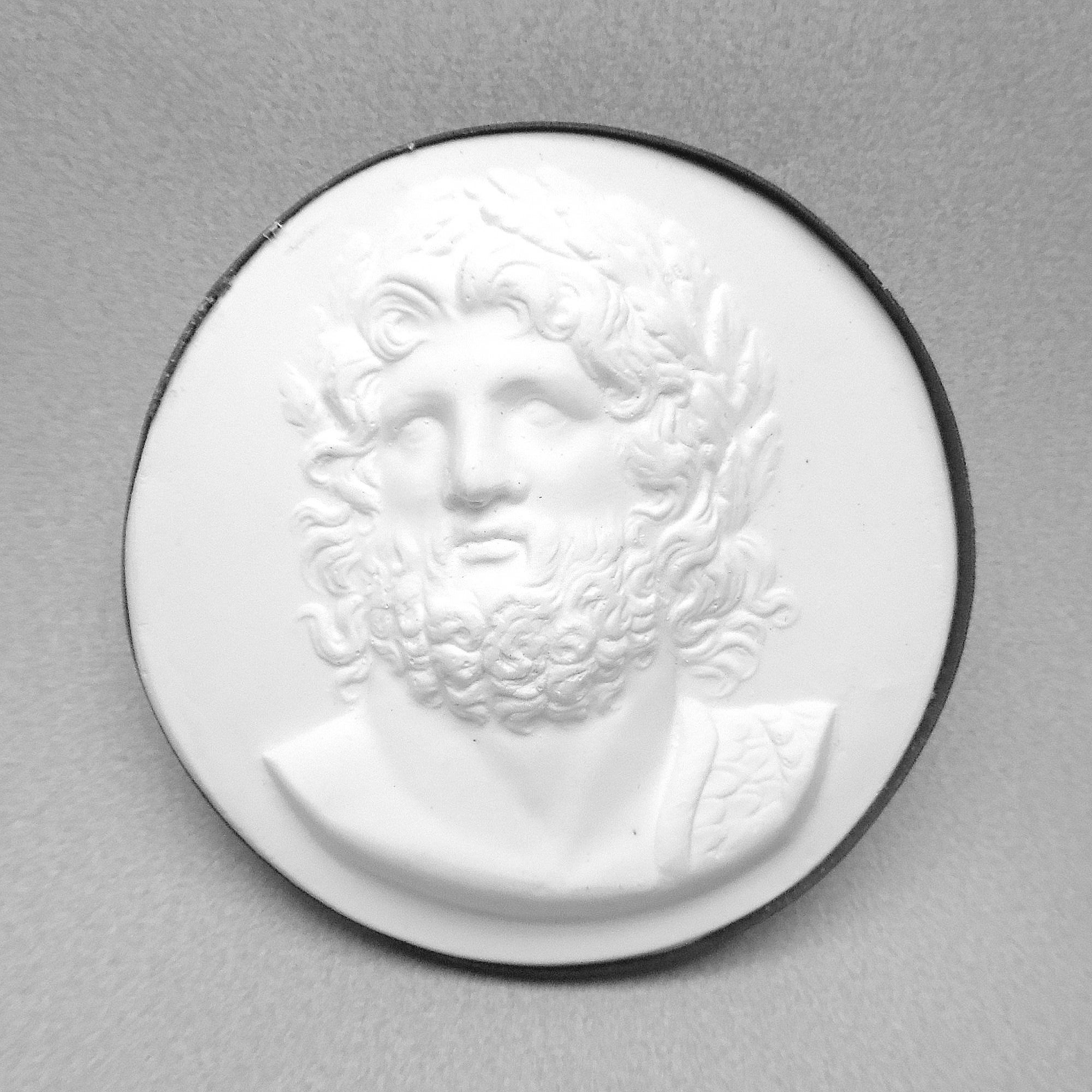P235 Zeus Kamee Plaster Cast Intaglio - Etsy