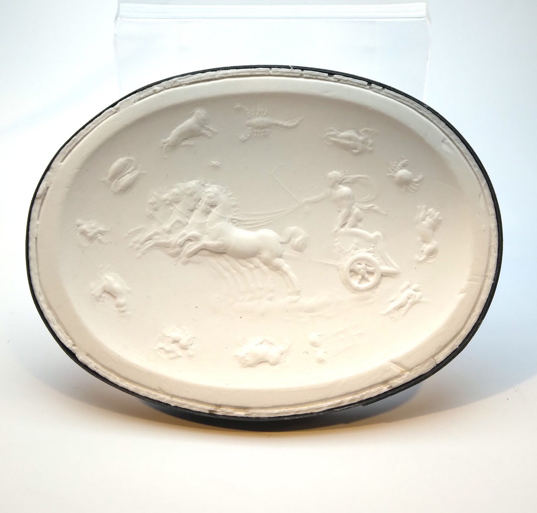 P326 Apollo and the Signs of the Zodiac, Large Cameo Plaster Cast ...