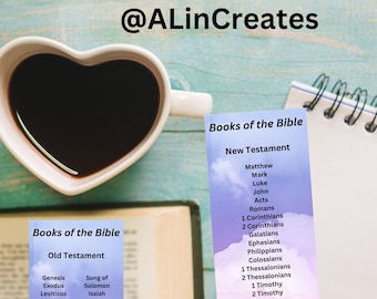 PRINTABLE Books of the Bible Genre Bookmarks Grouped by Category Pastel ...