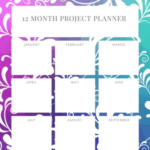 Project Planner Printable - Etsy