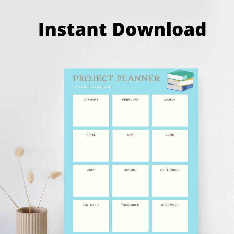 Project Planner Printable - Etsy