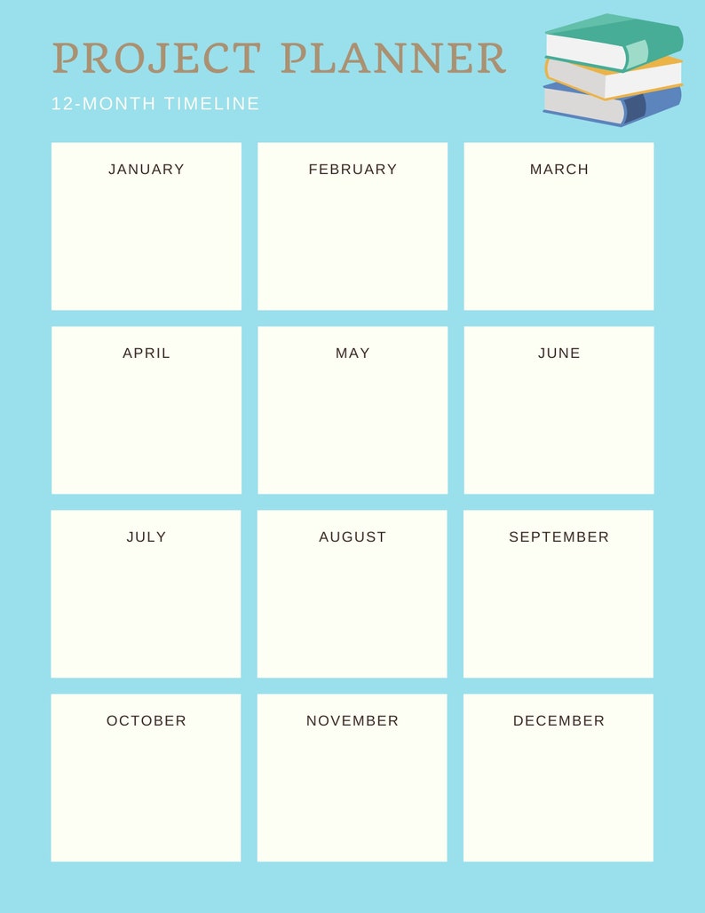 Project Planner Printable - Etsy