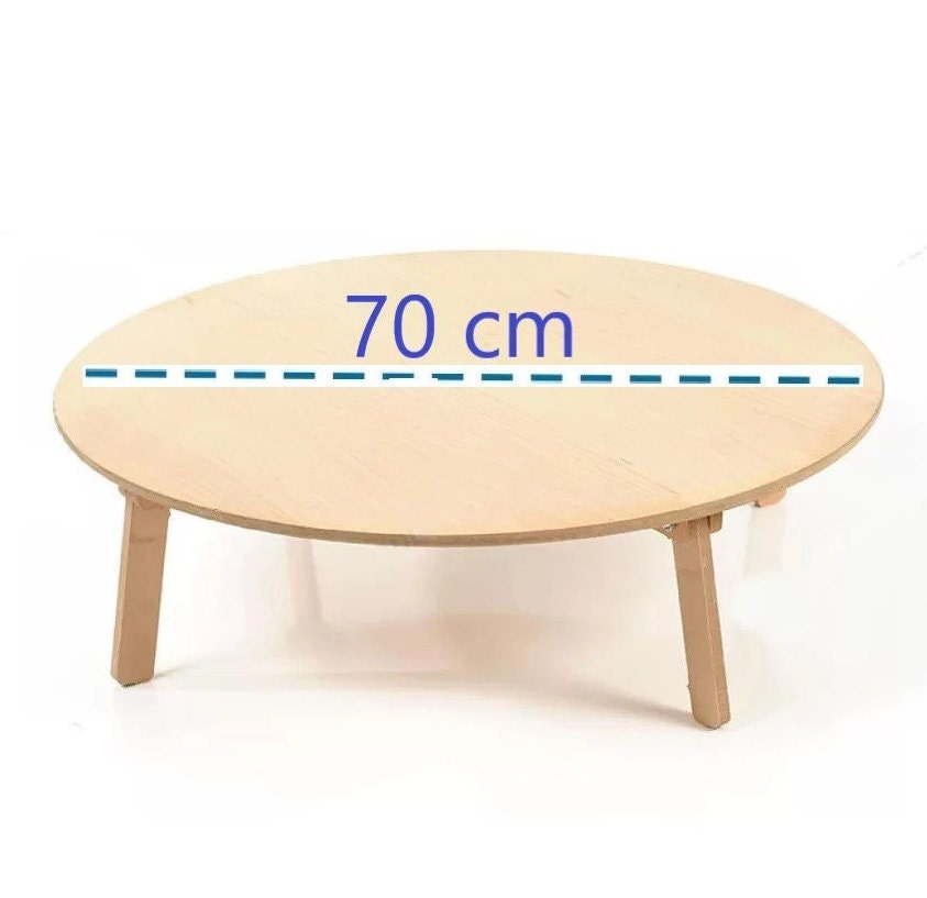 70cm Wooden Low Tableoutdoor Furnituremontessori - Etsy