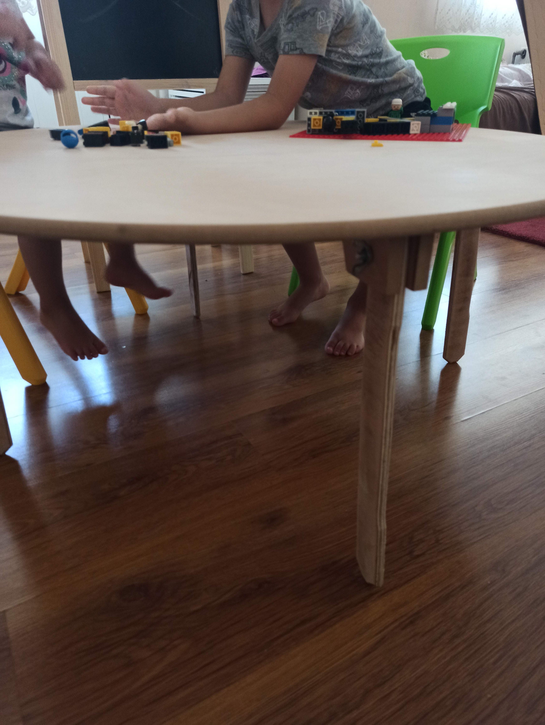 Big Wooden Low Tablekids Furniturekids Table Toddler Table - Etsy