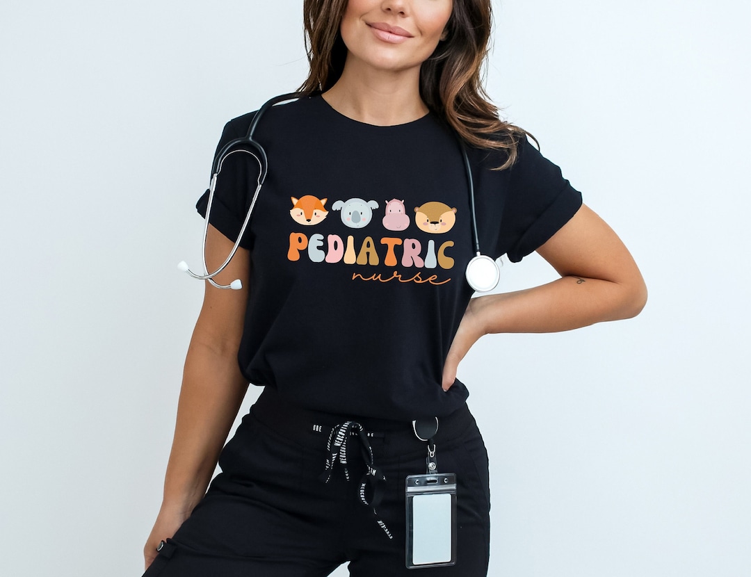 Pediatrics Shirt, Pediatrics Animal T-shirt, PEDS T Shirt, Peds Nurse ...