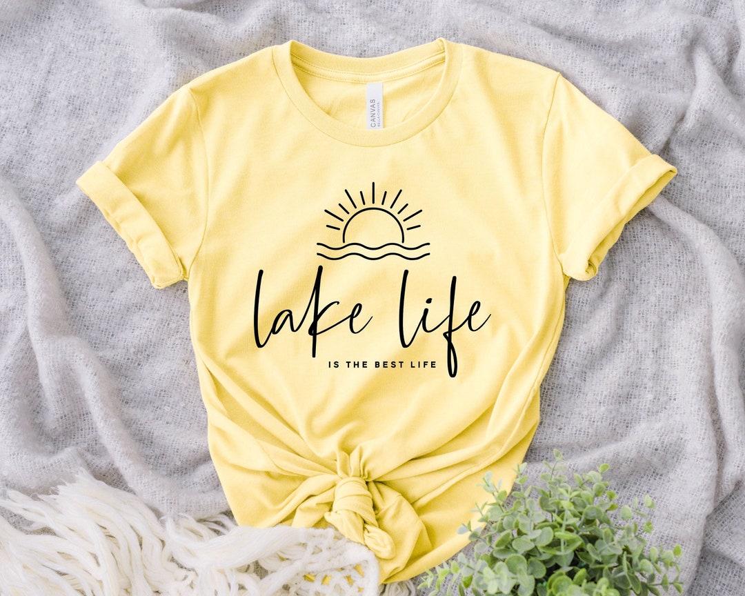 Lake Life Shirt, Lake Shirt, on the Lake,gift for Travel Lover, Gift ...