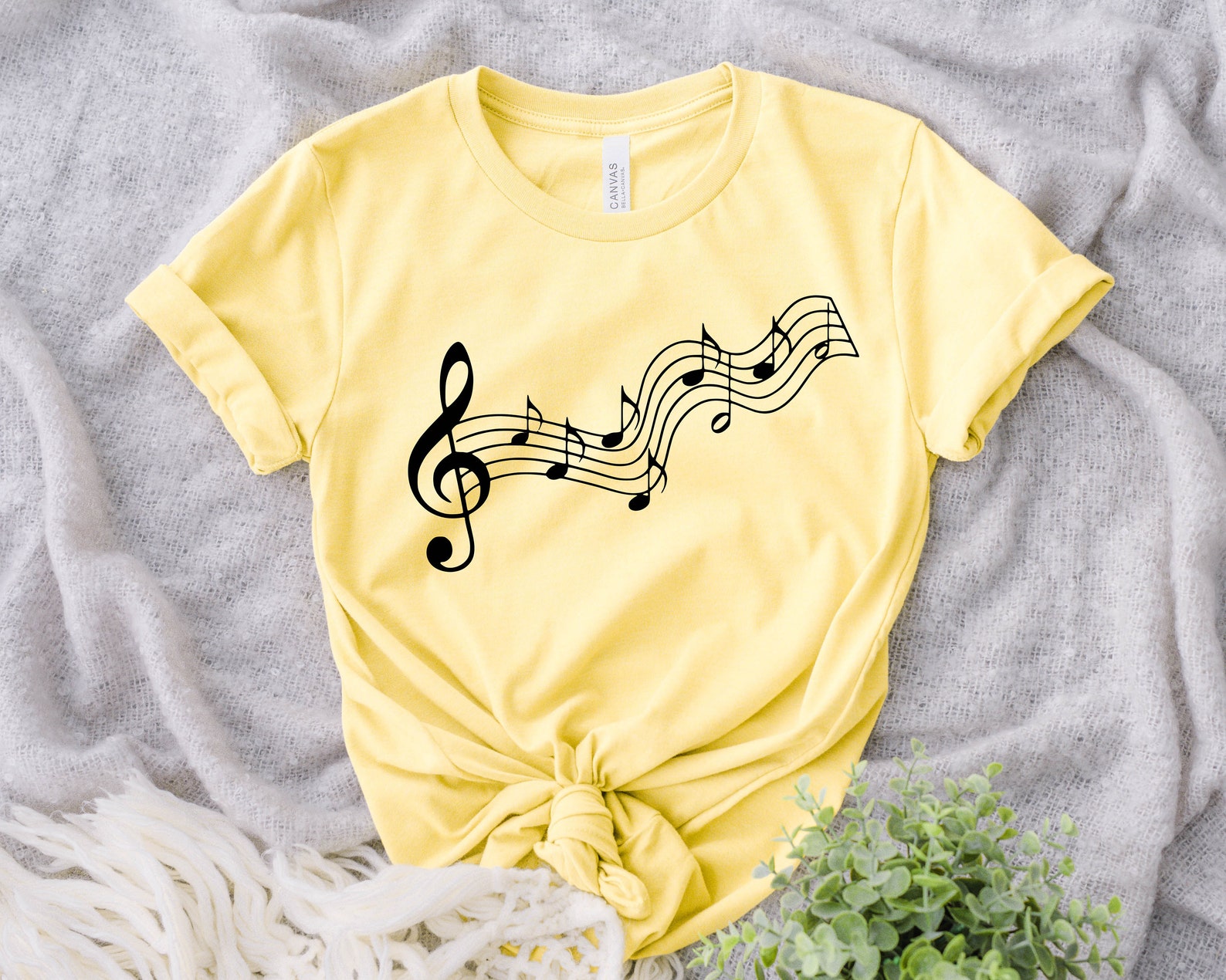 Music Notes Shirt, Music Lover Shirt, Gift for Music Lovers, Music ...
