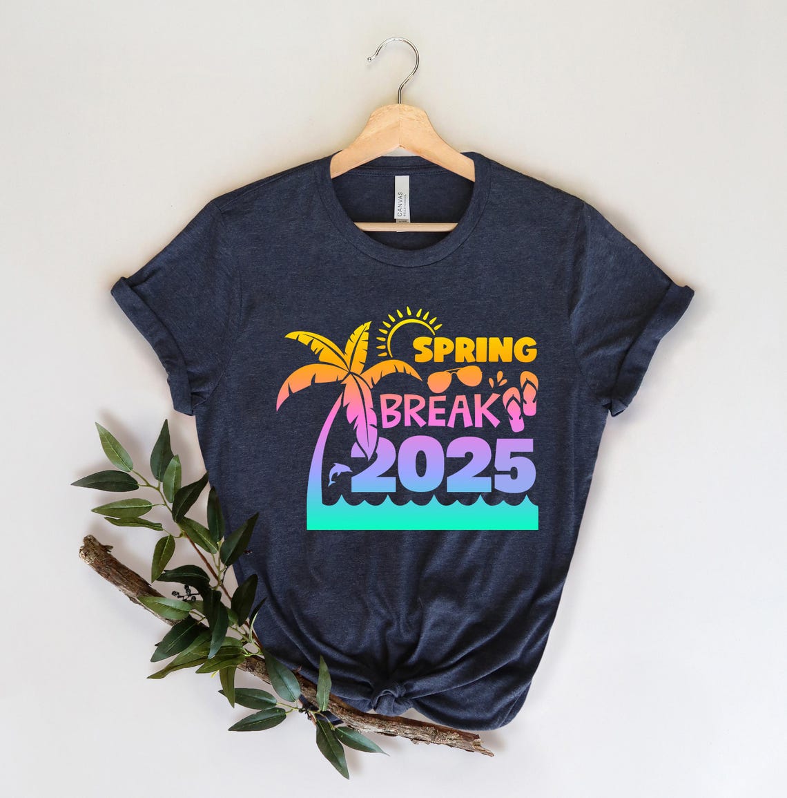 Spring Break Shirt, Beach Vibes 2025 Shirt, Beach Shirts, Family ...