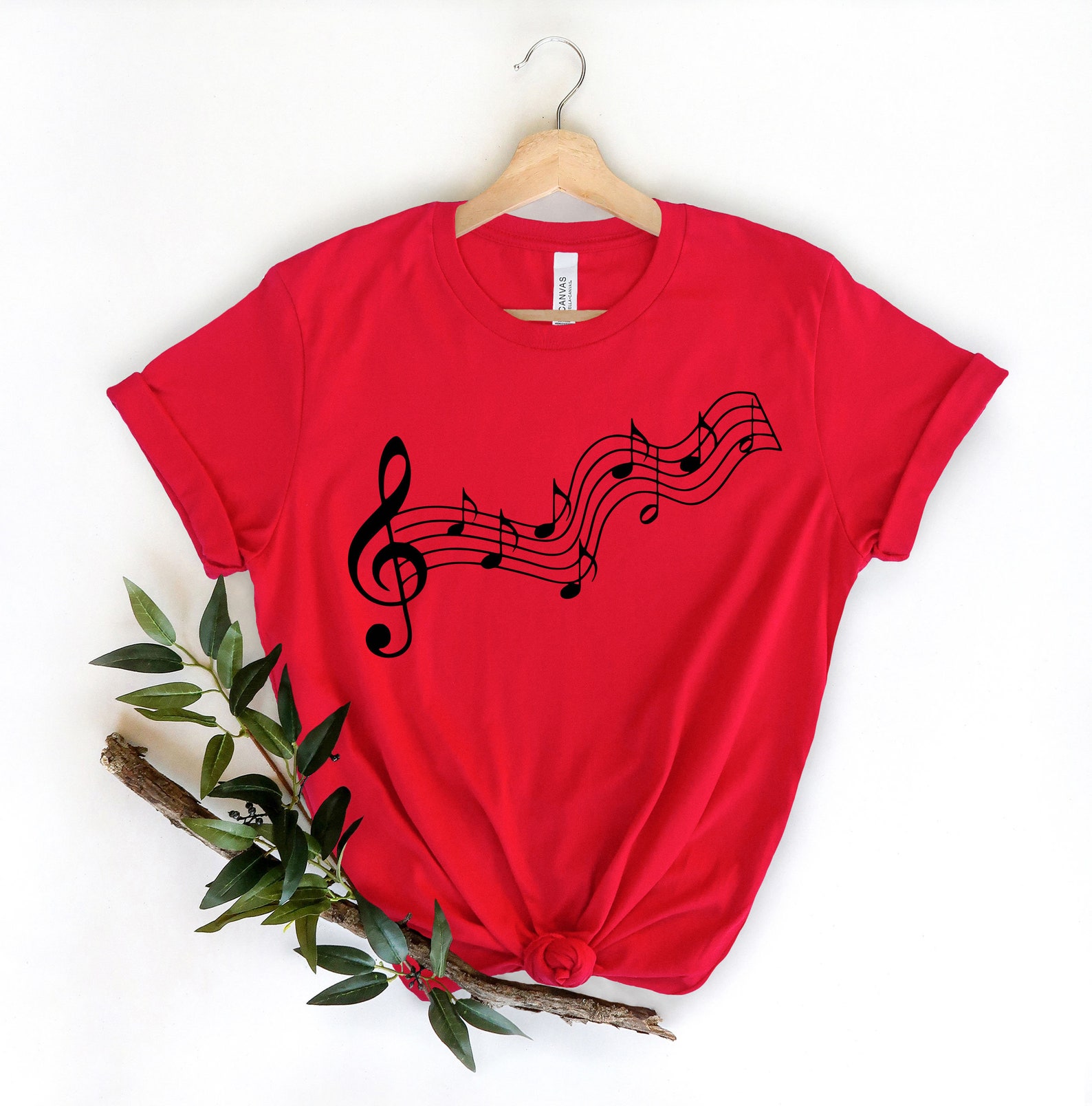 Music Notes Shirt, Music Lover Shirt, Gift for Music Lovers, Music ...