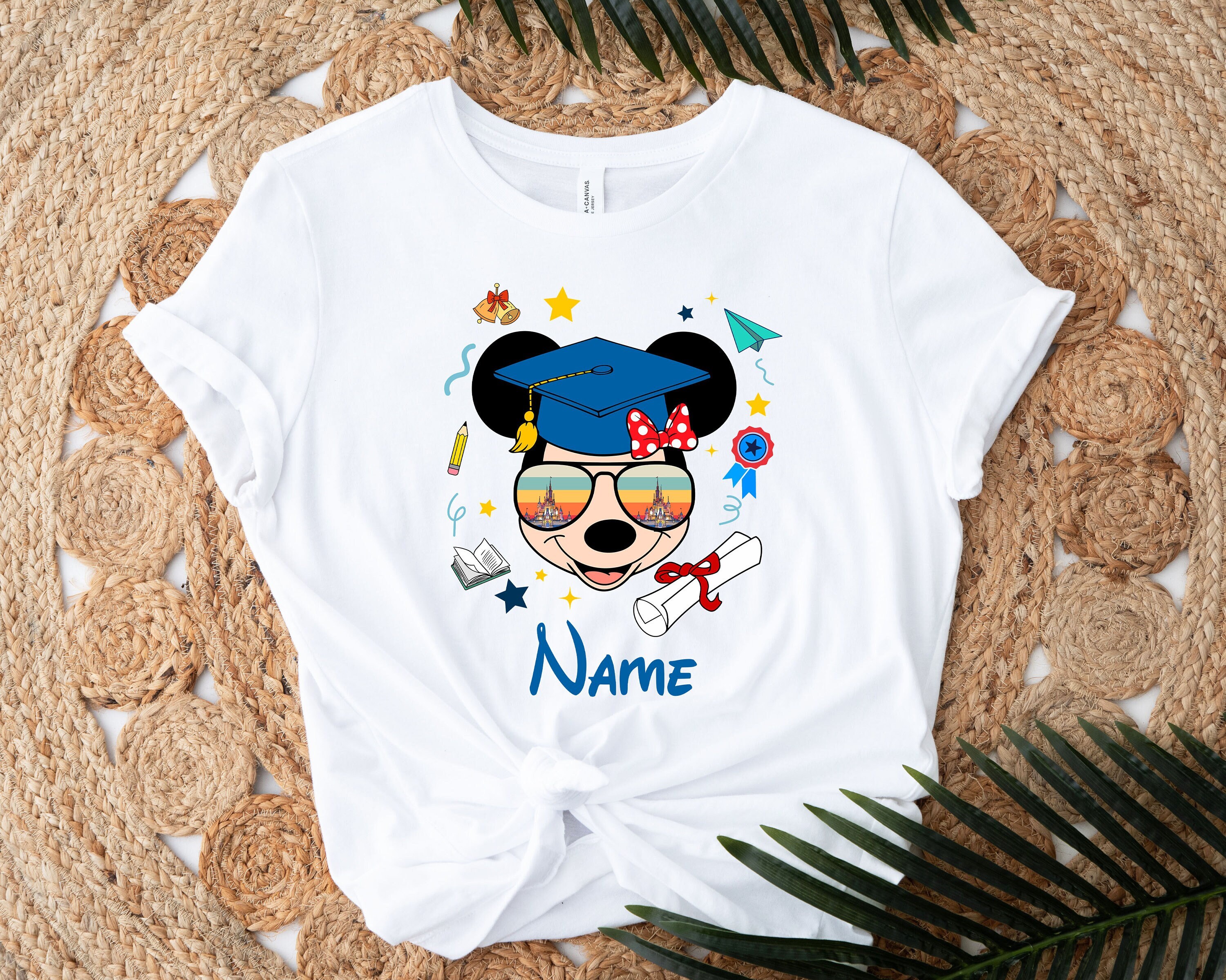 Disney Graduation, Absolvent 2023, Mickey Minnie Graduation Custom T-Shirt