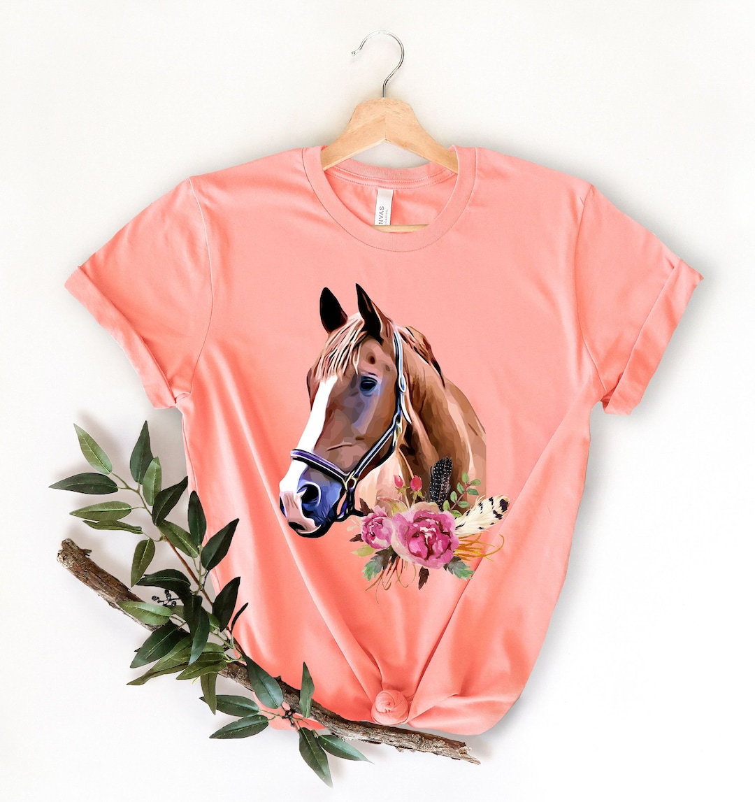 Girl Tee ,horse Shirt, Horse Lover Shirt, Girls Horse Shirt, Gift for ...