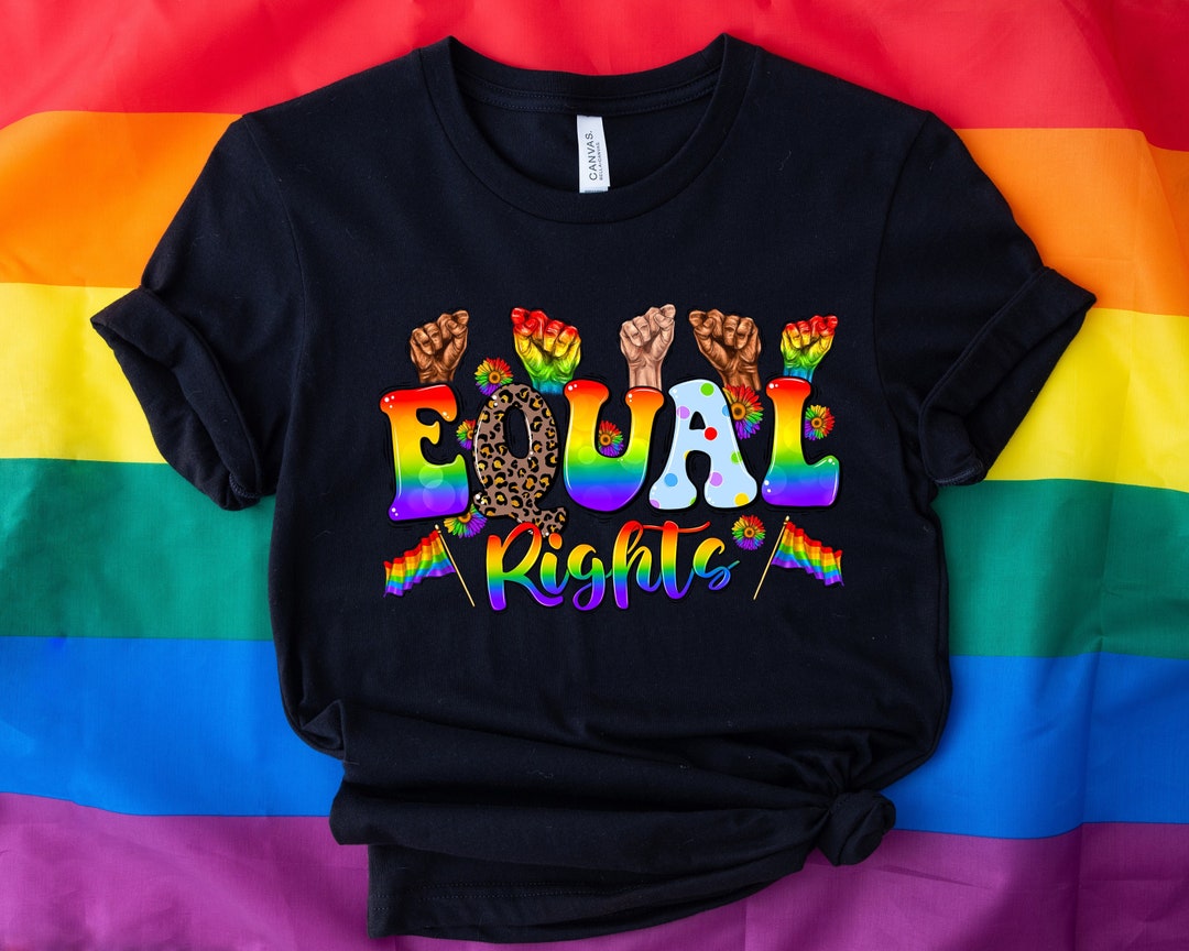 Equal Rights, Women's Rights, Equal Rights Shirt, GBTQ Rights Shirt ...