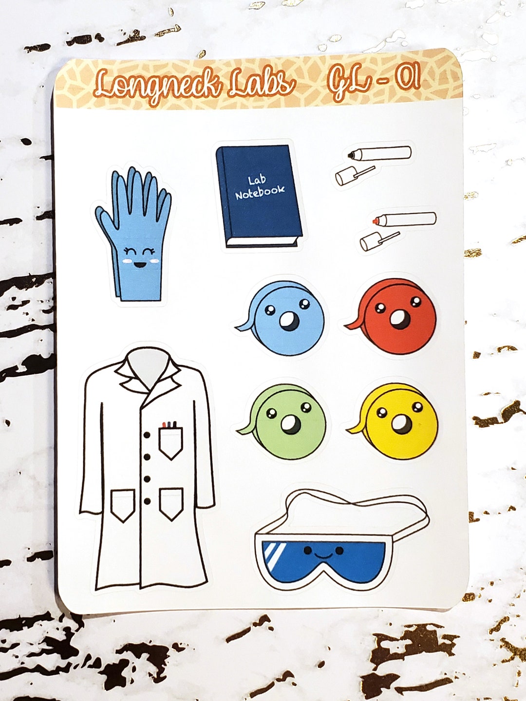 Don't Forget Your PPE | Decorative | Science Stickers | Journal ...