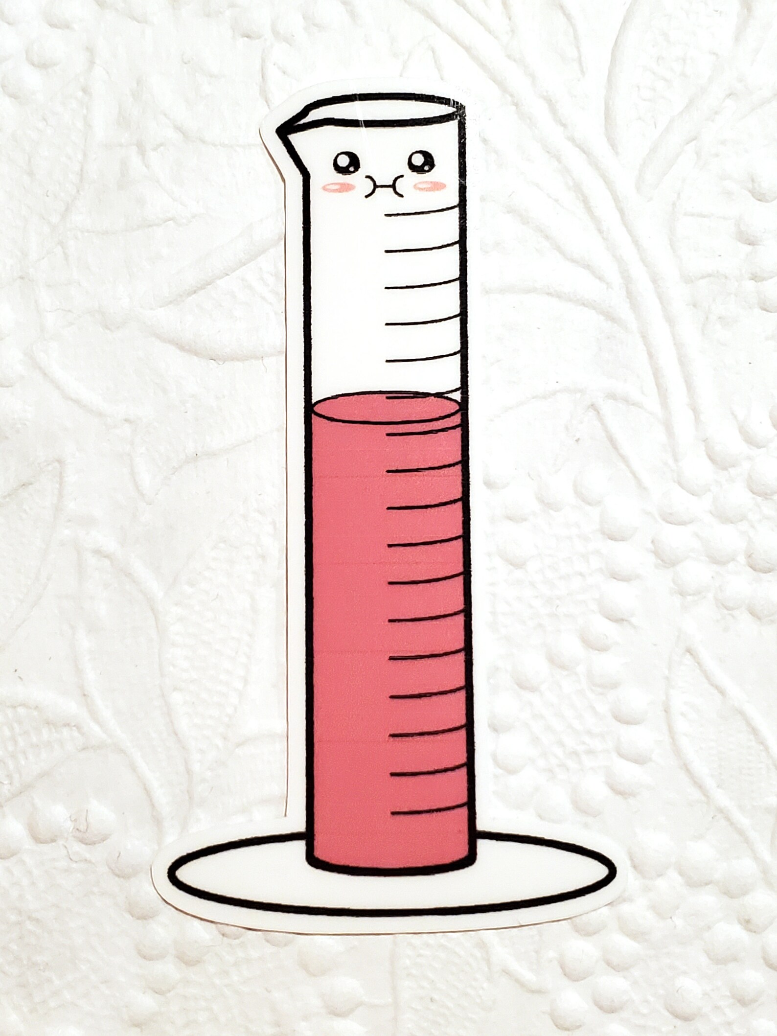 Graduated Cylinder Vinyl | Decorative | Science Stickers | Journal ...