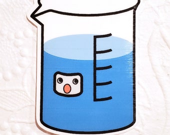 Science Beaker Water Bottle - Etsy