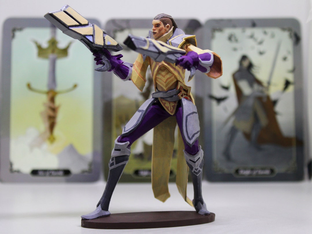 Lucian the Purifier League of Legends Custom Collectible - Etsy