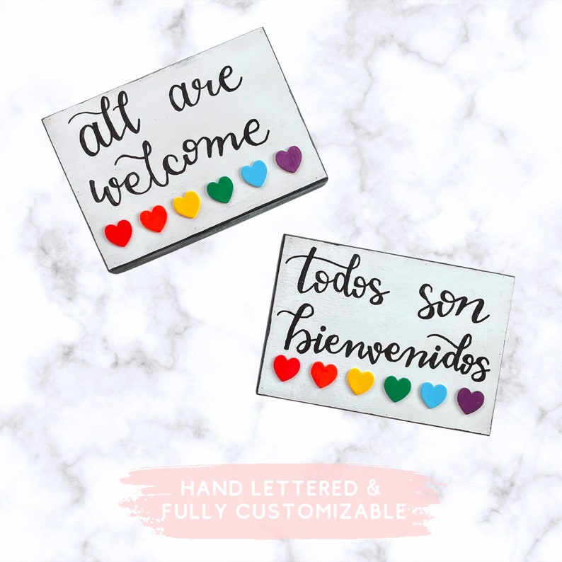 ALL ARE WELCOME Classroom Decor Todos Son Bienvenidos - Etsy