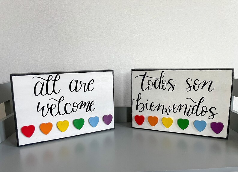 ALL ARE WELCOME Classroom Decor Todos Son Bienvenidos - Etsy