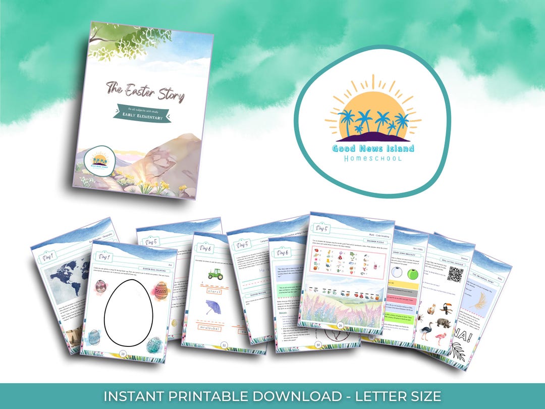 Easter Unit Study | Early Elementary | First Second Third Grade ...